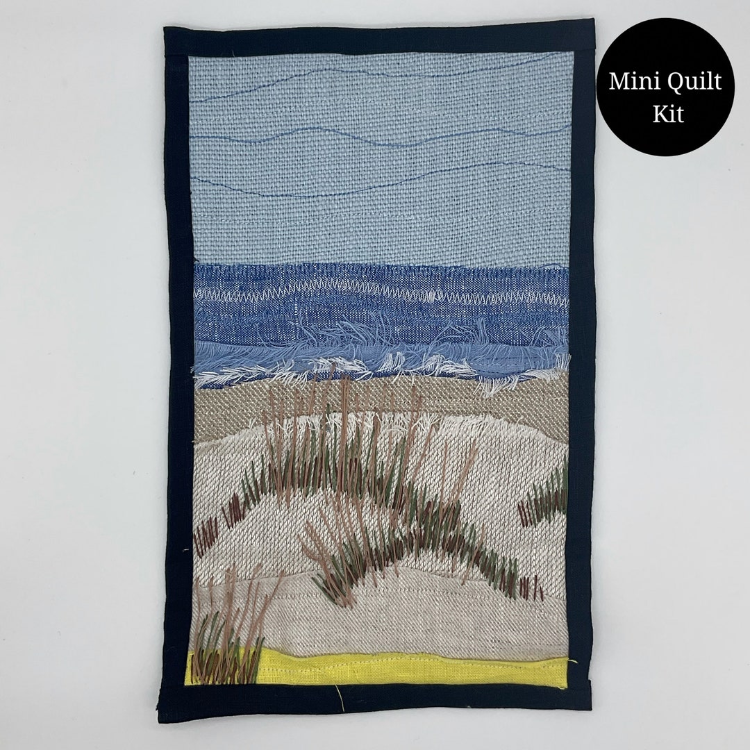 Sand Dunes Mini Quilt Kit DIY Beach Craft Beach Lovers Gift. - Etsy UK