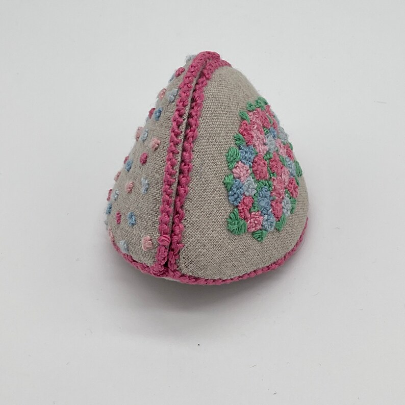 Pink and Blue Floral Thimble Pip DIY Kit Pinch Purse Flower - Etsy