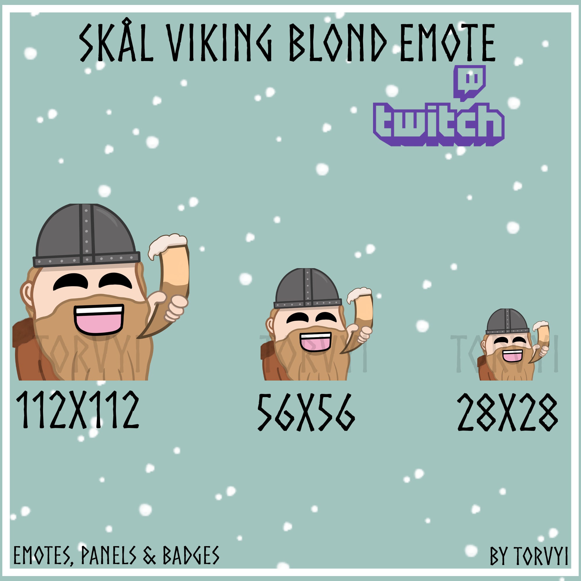 Viking Sword Blond Emote - Etsy