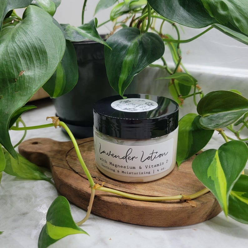 Magnesium Lavender Lotion - Etsy
