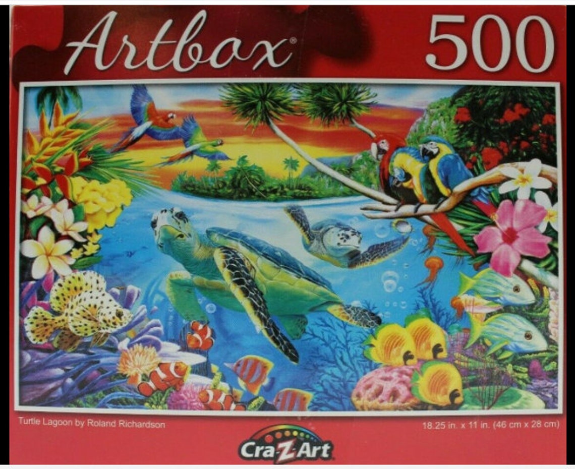 Jigsaw Puzzle | Crazart Puzzlebug | Crazart Artbox | 300 Pieces | 350 ...