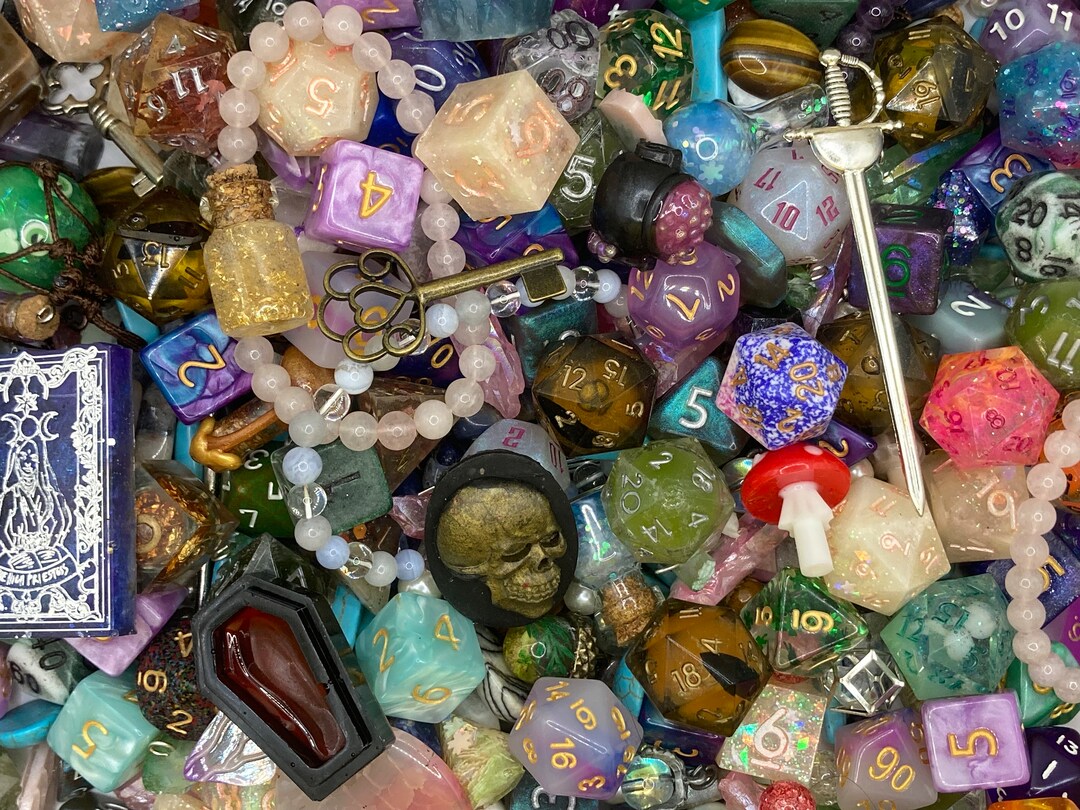 Dragon's Hoard Mystery Dice Scoop - Etsy