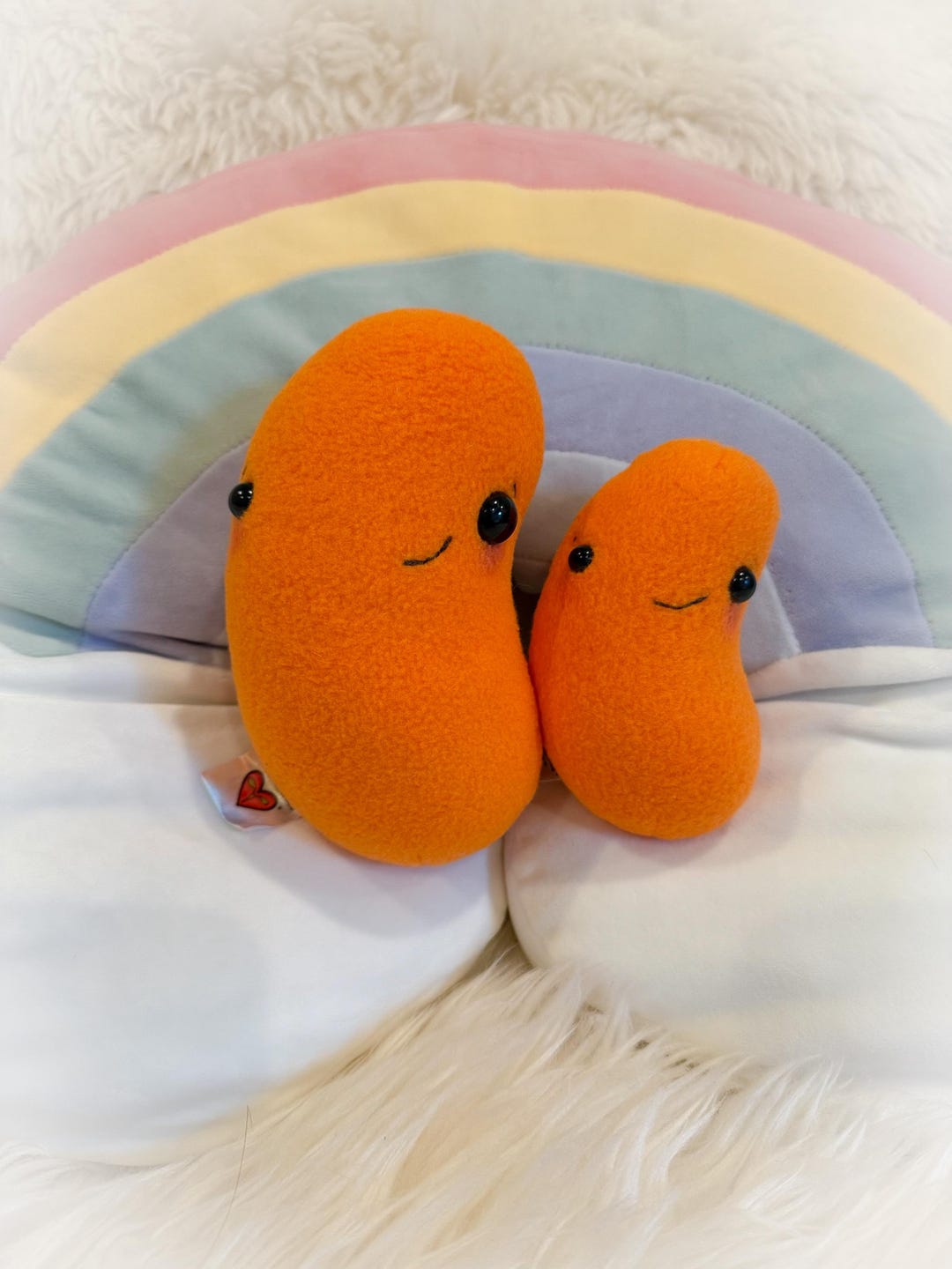 Beantown Buddies Oli Plush: Kawaii Jelli Bean Baby Toy - Etsy