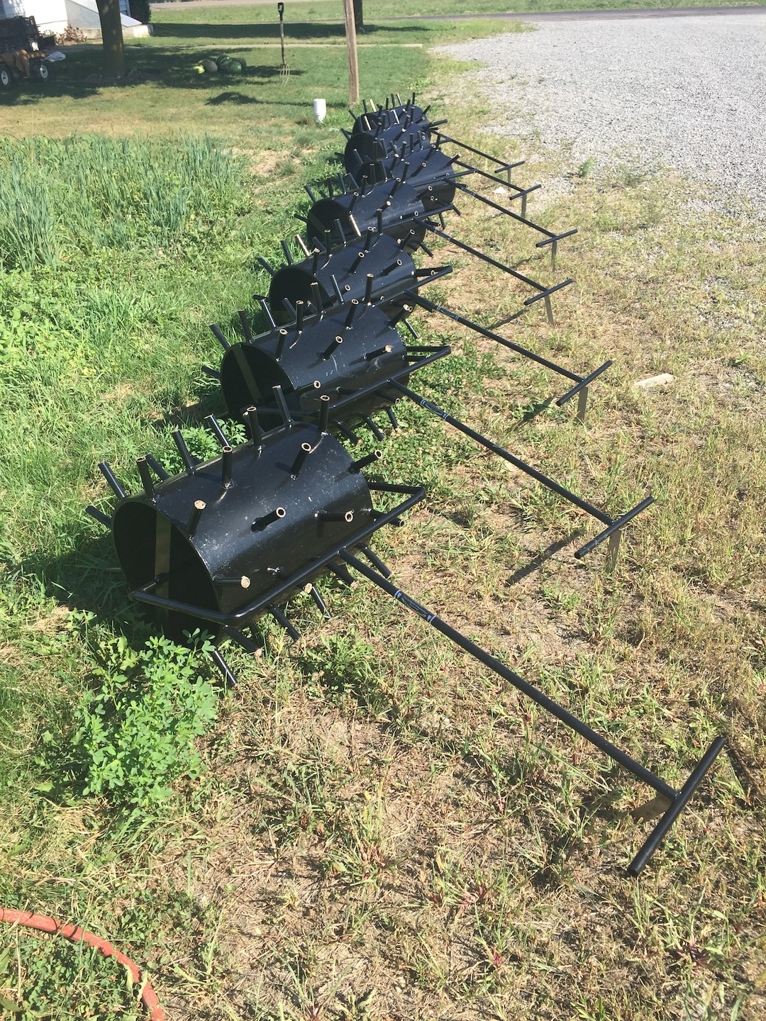 Heavy Duty (4) Row Dibbler Wheel - Etsy