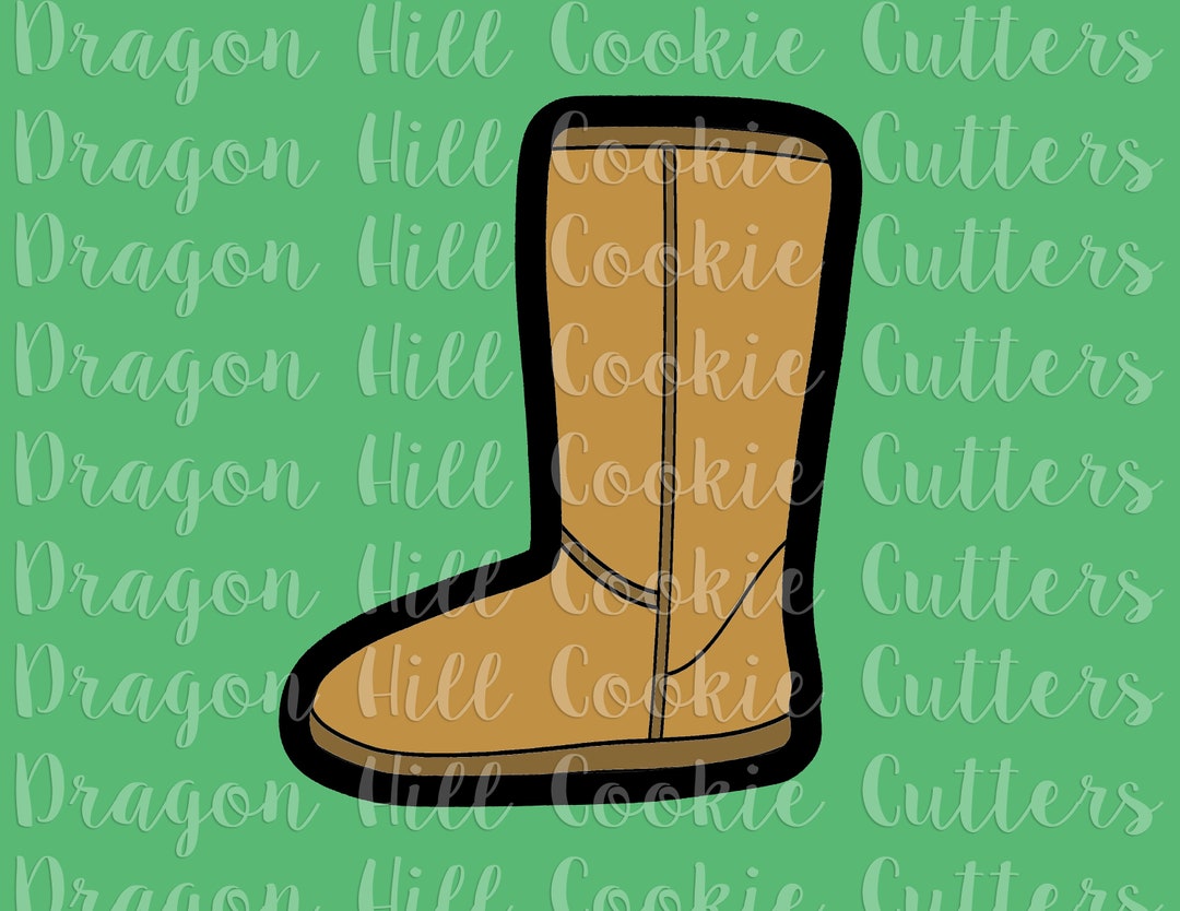 Winter Boot Cookie Cutter Sturdy Cookie Cutter Fall Cookie Cutter Basic ...