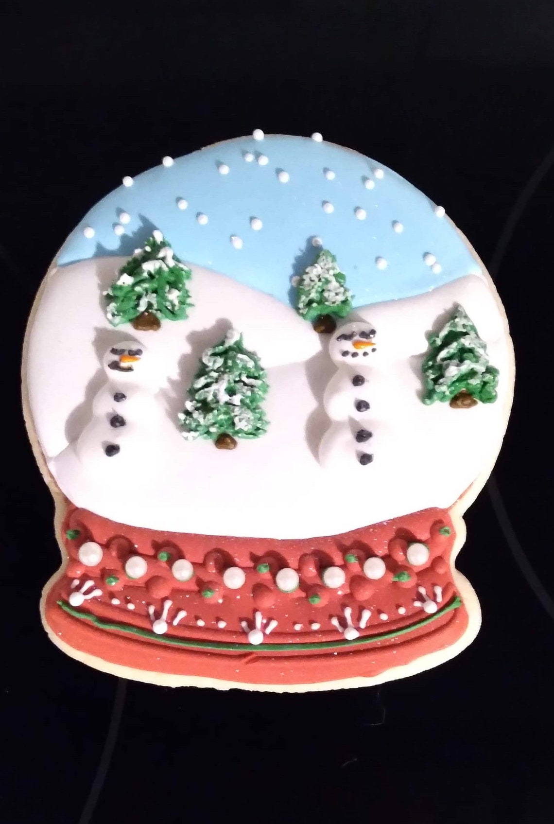 Snow Globe Cookie Cutter Christmas Cookie Cutter Holiday | Etsy