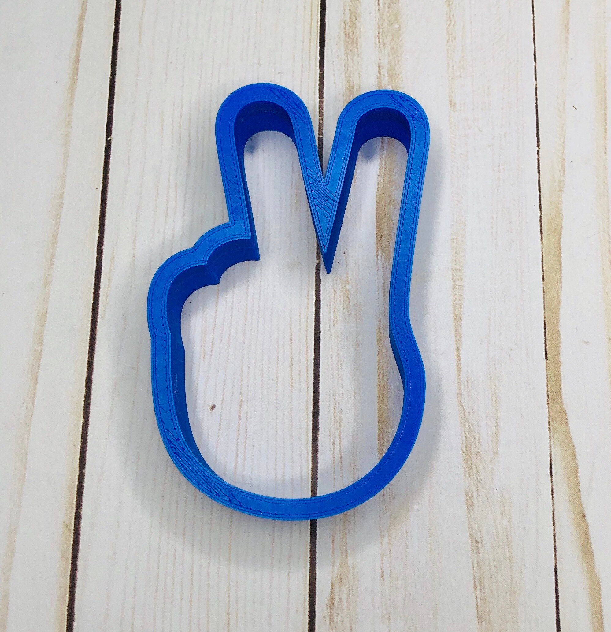 Peace Sign Cutter Deuces Cutter HandKeksschneider Stabiler ...