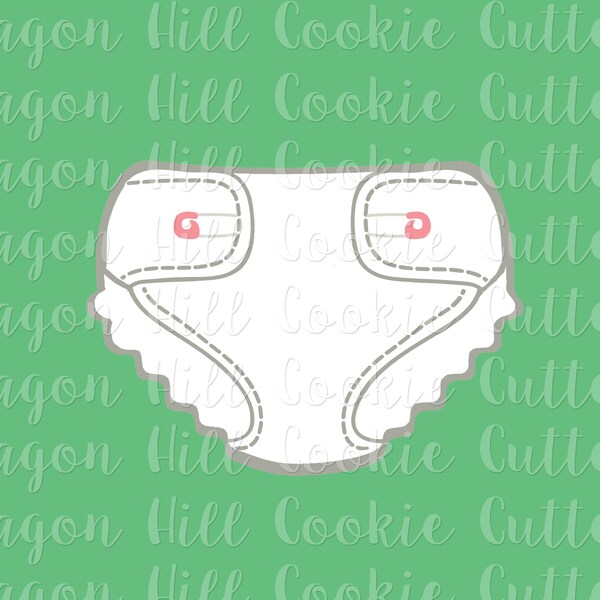 Diaper Cookie Cutter - Etsy