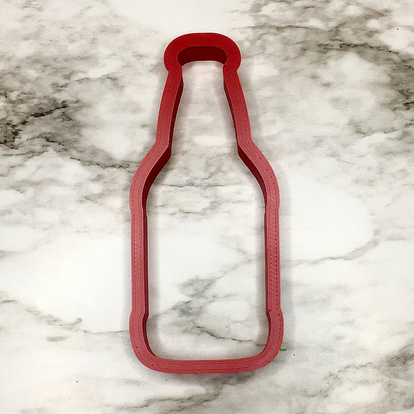 Beer Bottle Cookie Cutter Beer Cookie Cutter Sturdy Cookie Cutter 4in Cookie Cutter 3in Cookie