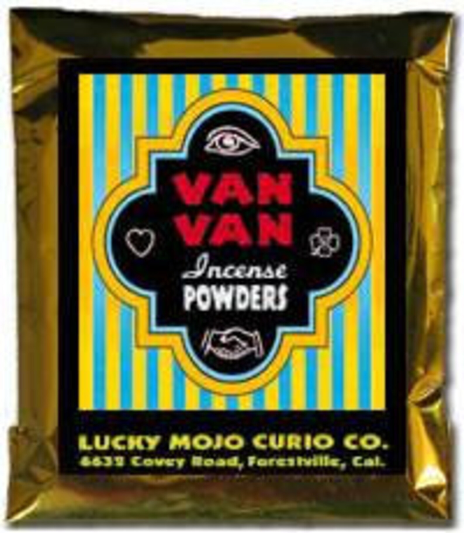 Genuine Lucky Mojo Vanvan Oil Sachet Powder Incense Powder - Etsy