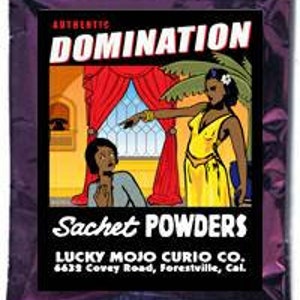 Genuine Lucky Mojo Domination Oil, Sachet Powder, Incense Powder, and ...
