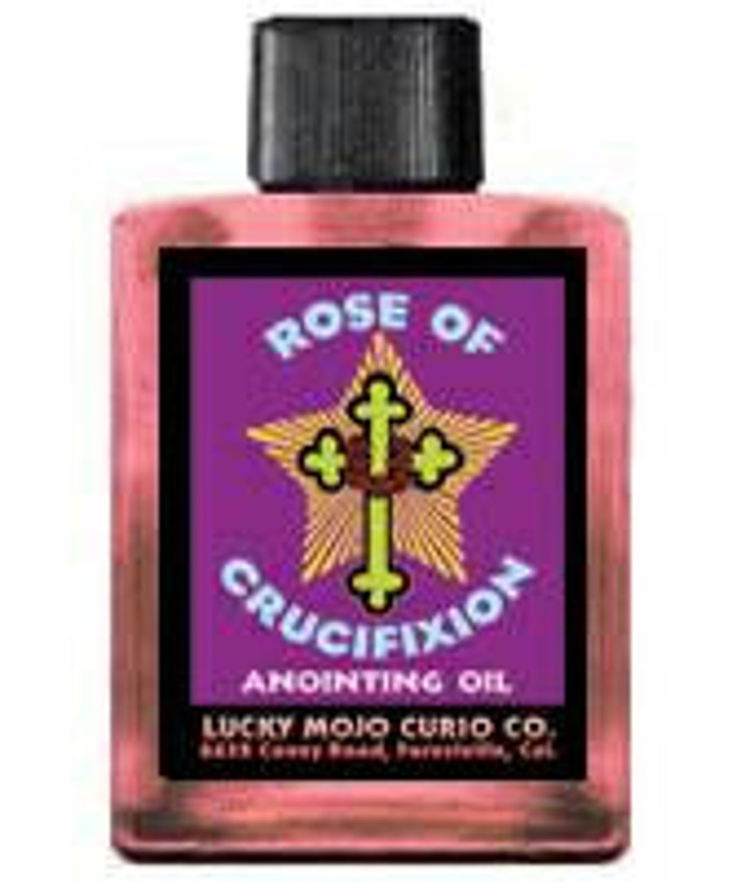 Genuine Lucky Mojo Rose of Crucifixion Oil, Sachet Powder, Incense ...
