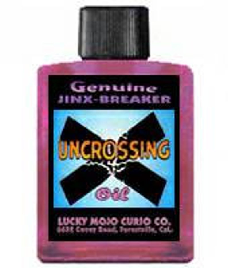Genuine Lucky Mojo Uncrossing Oil Sachet Powder Bath - Etsy