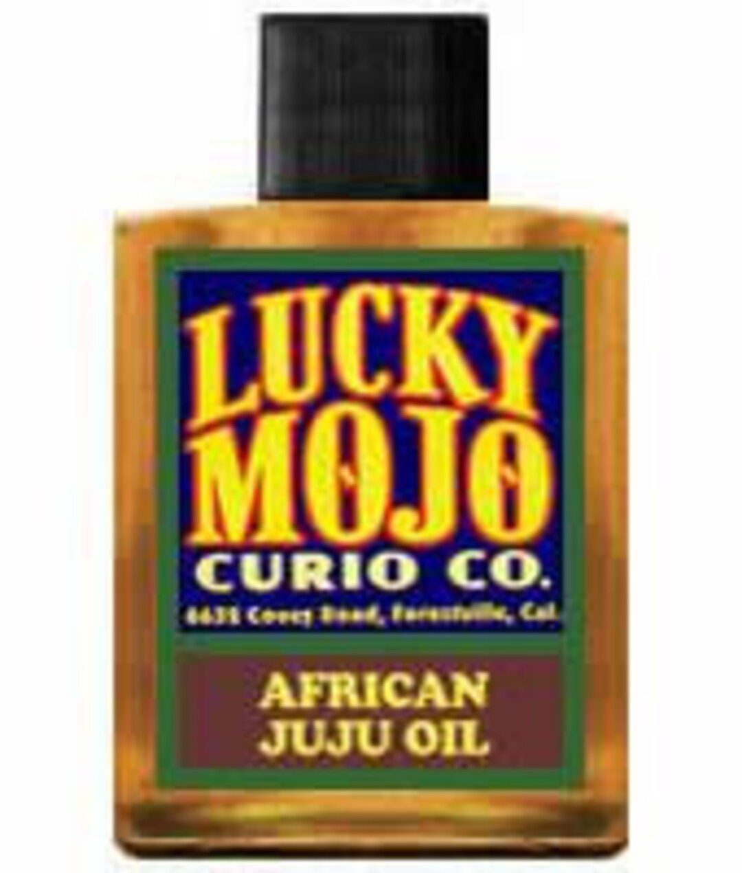 Genuine Lucky Mojo African Juju Oil, Sachet Powder, Incense Powder, and ...