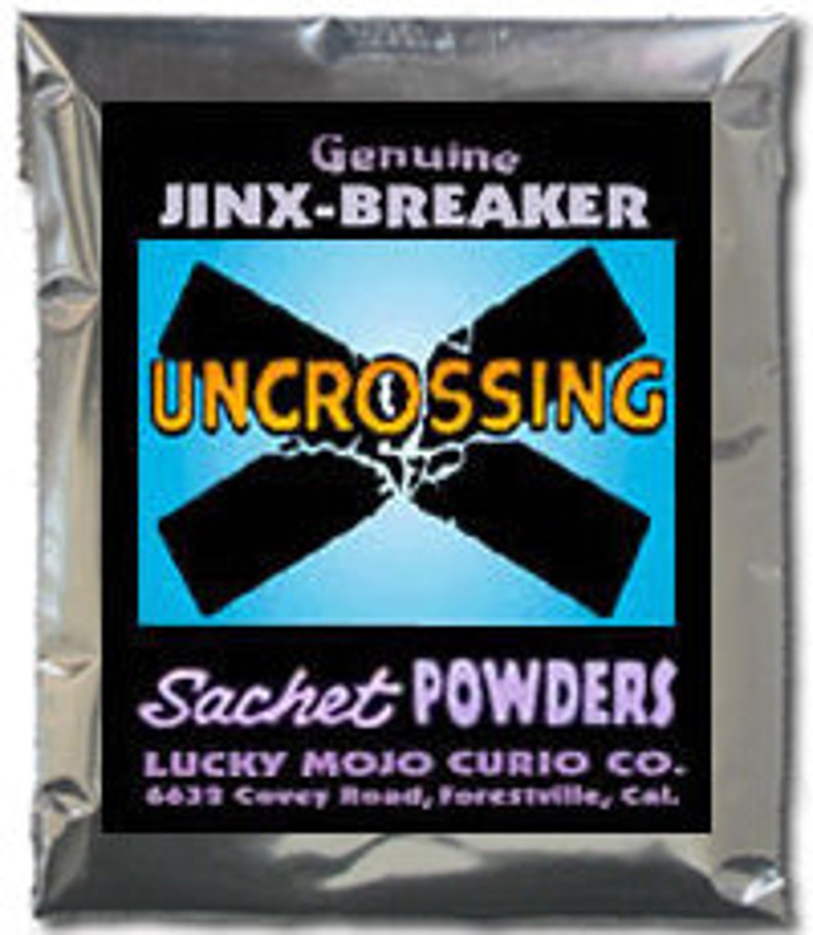 Genuine Lucky Mojo Uncrossing Oil Sachet Powder Bath - Etsy
