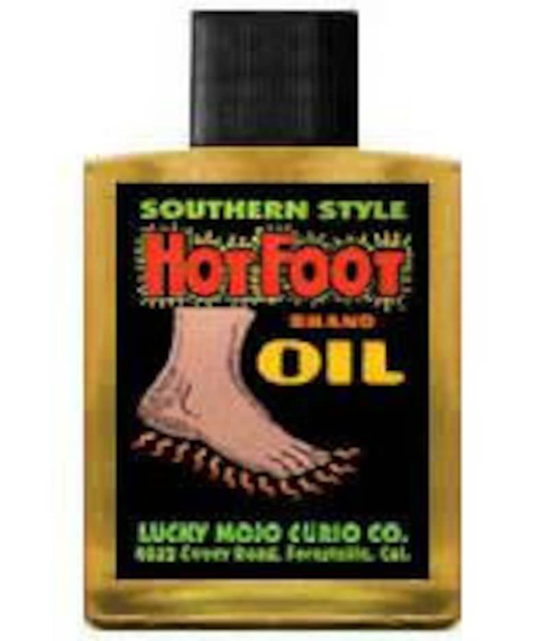 Genuine Lucky Mojo Hot Foot Oil Sachet Powder Bath Crystals - Etsy