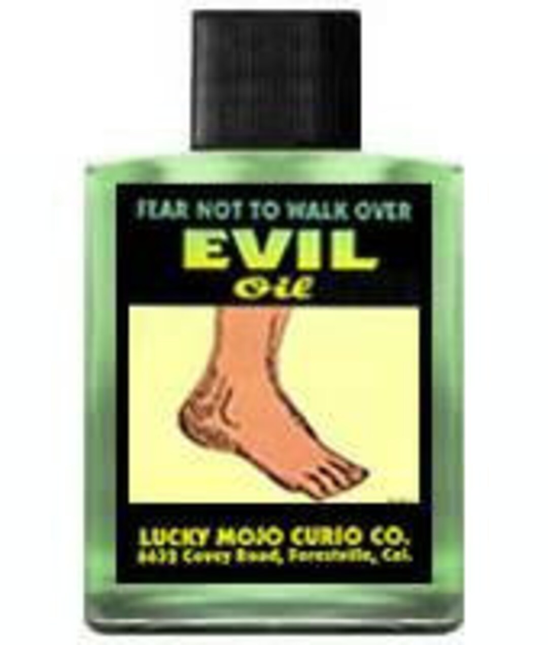 Genuine Lucky Mojo Fear Not to Walk Over Evil Oil, Sachet Powder, Bath ...