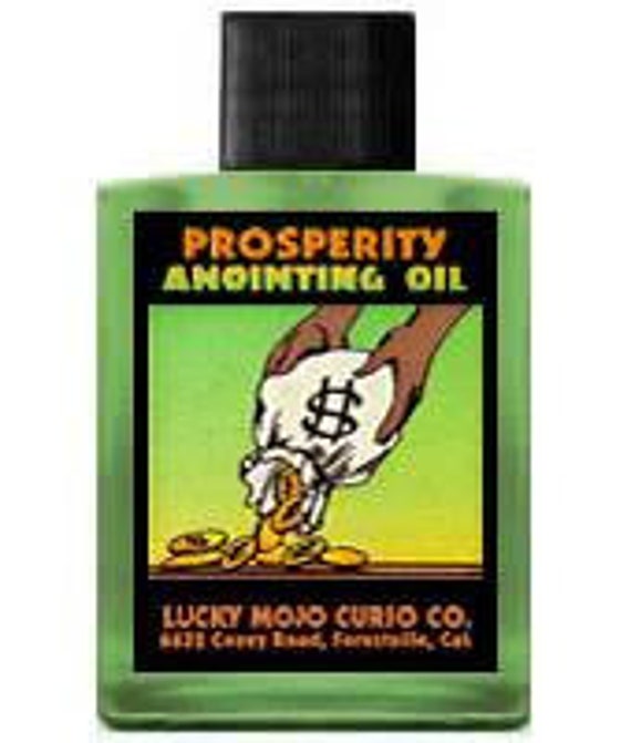 Genuine Lucky Mojo Prosperity Anointing Oil Sachet Powder - Etsy