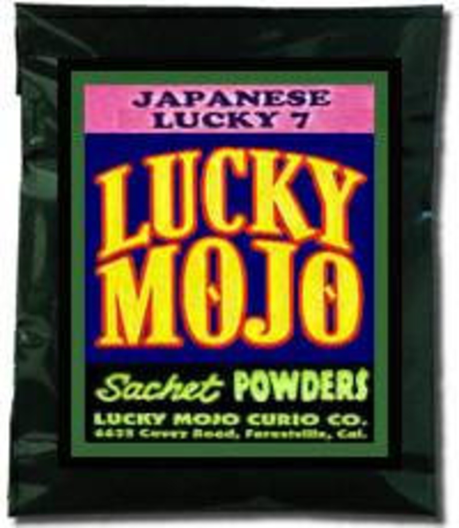 Genuine Lucky Mojo Japanese Lucky 7 Oil Sachet Powder - Etsy