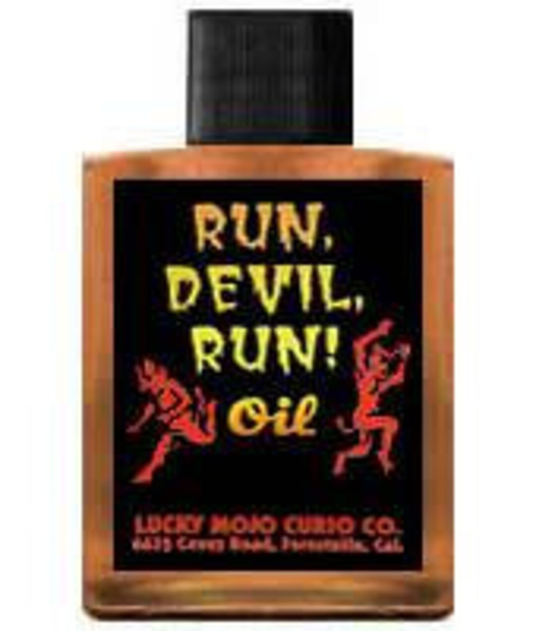 Genuine Lucky Mojo Run Devil Run Oil, Sachet Powder, Incense Powder ...