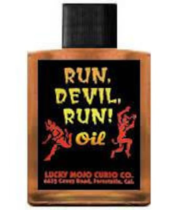 Genuine Lucky Mojo Run Devil Run Oil Sachet Powder Incense | Etsy