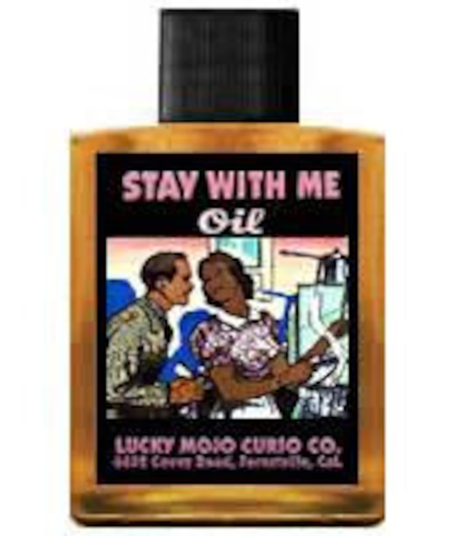 Genuine Lucky Mojo Stay With Me Oil, Sachet Powder, Incense Powder, and ...