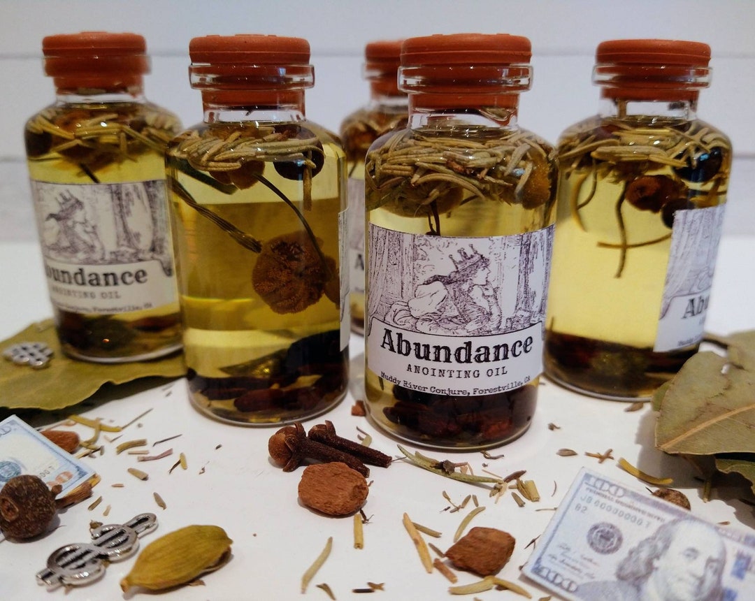 Abundance Anointing Oil. Dressing Oil. Ritual Oil. for Attracting ...