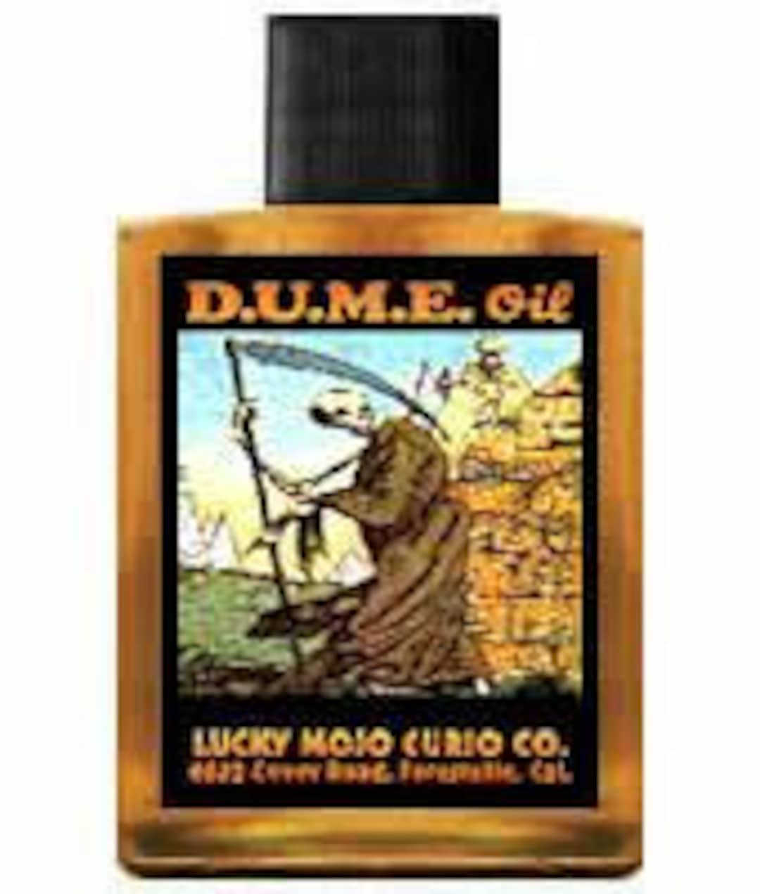 Genuine Lucky Mojo D.U.M.E Oil, Sachet Powder, Incense Powder, and Bath ...