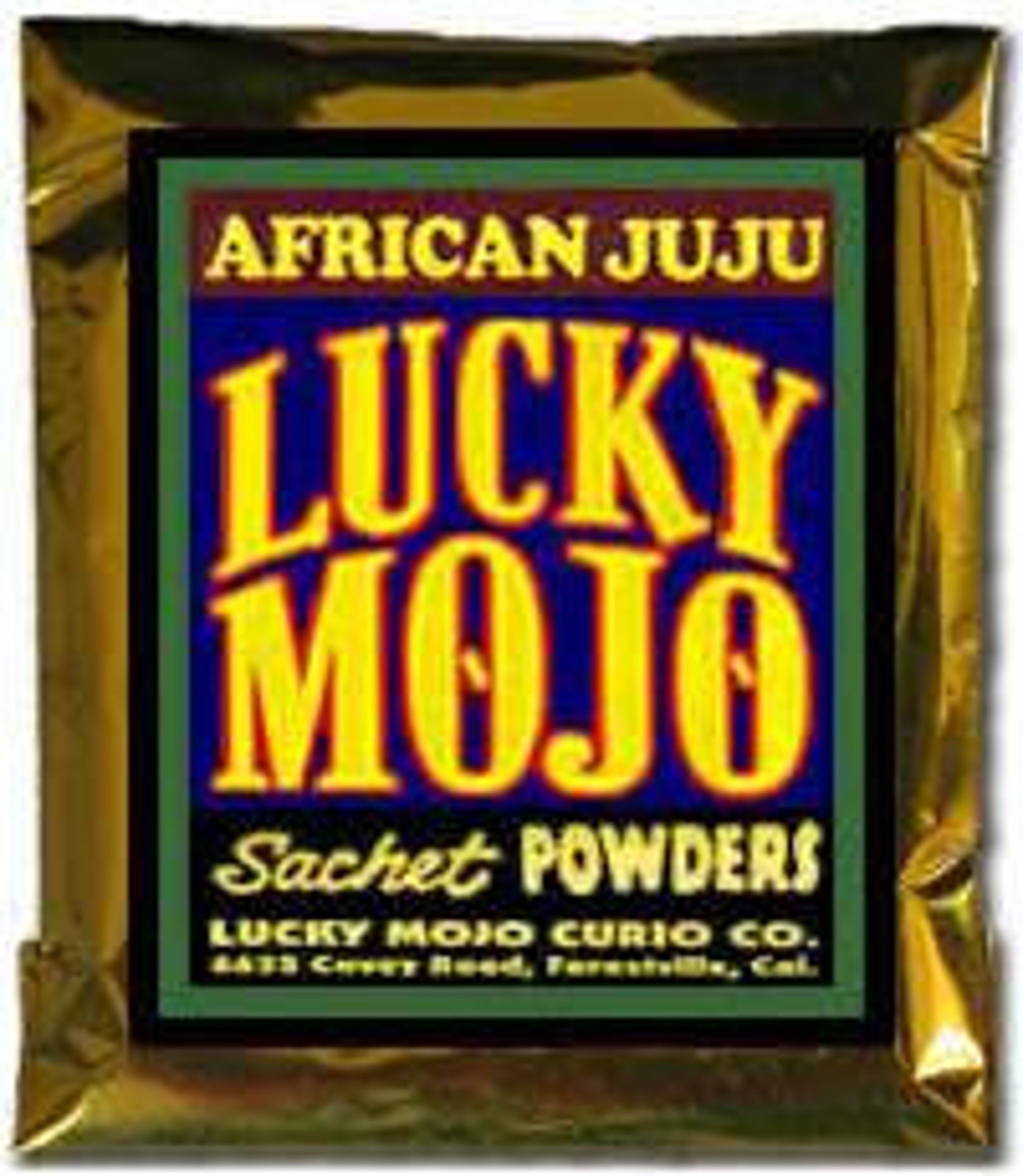 Genuine Lucky Mojo African Juju Oil Sachet Powder Incense - Etsy