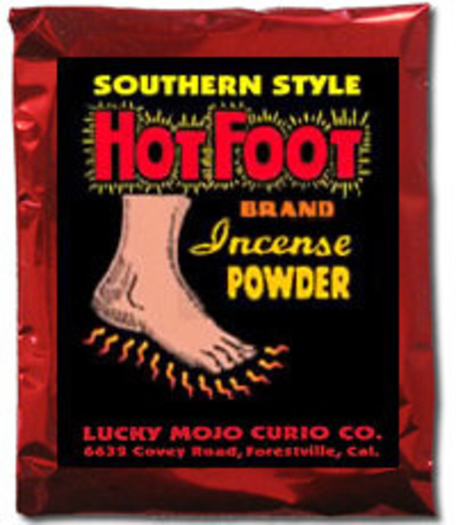 Genuine Lucky Mojo Hot Foot Oil Sachet Powder Bath Crystals | Etsy