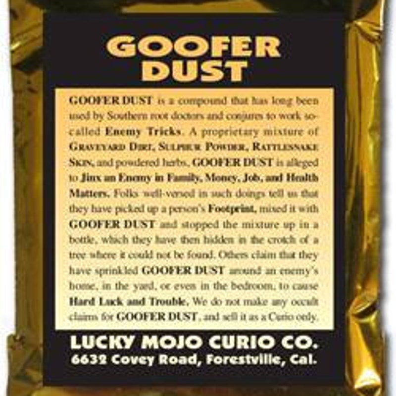 Goofer Dust - Etsy
