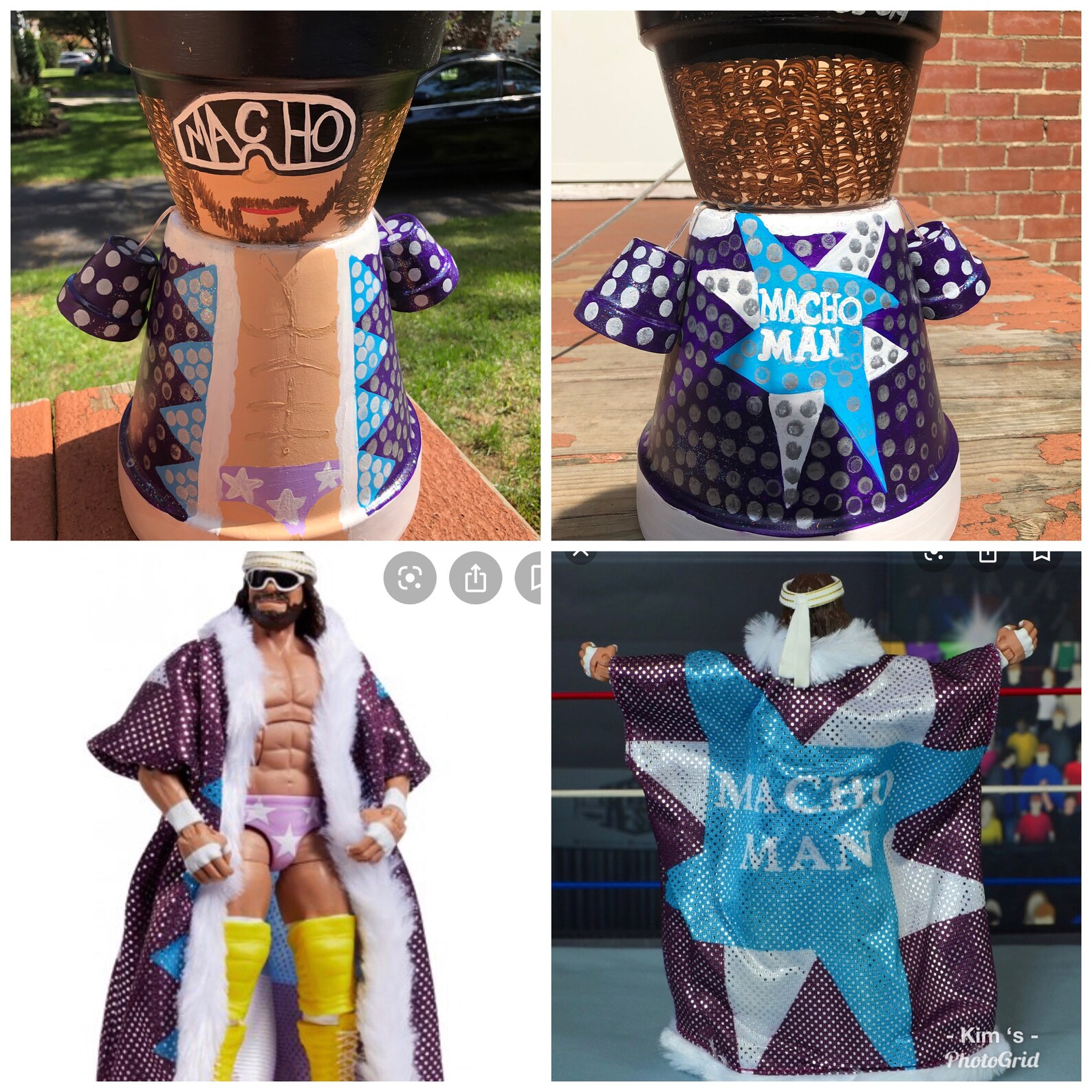 Custom Painted Clay Pot People - Etsy