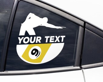 Billiards Decal - Etsy