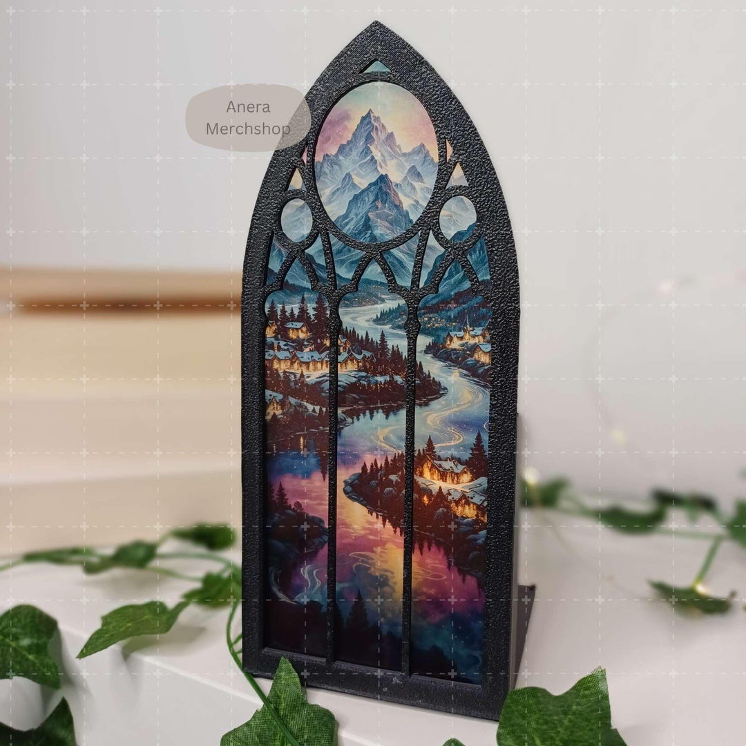 Luminous Booknook Fantasy, Book Corner Decoration for the Bookshelf 3D ...