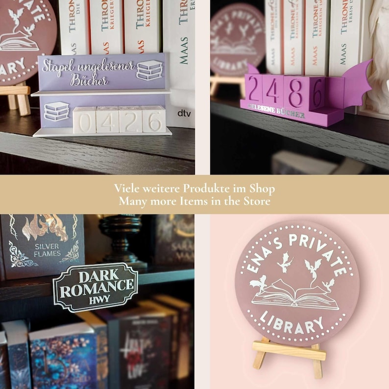 Luminous Booknook Fantasy, Book Corner Decoration for the Bookshelf 3D ...