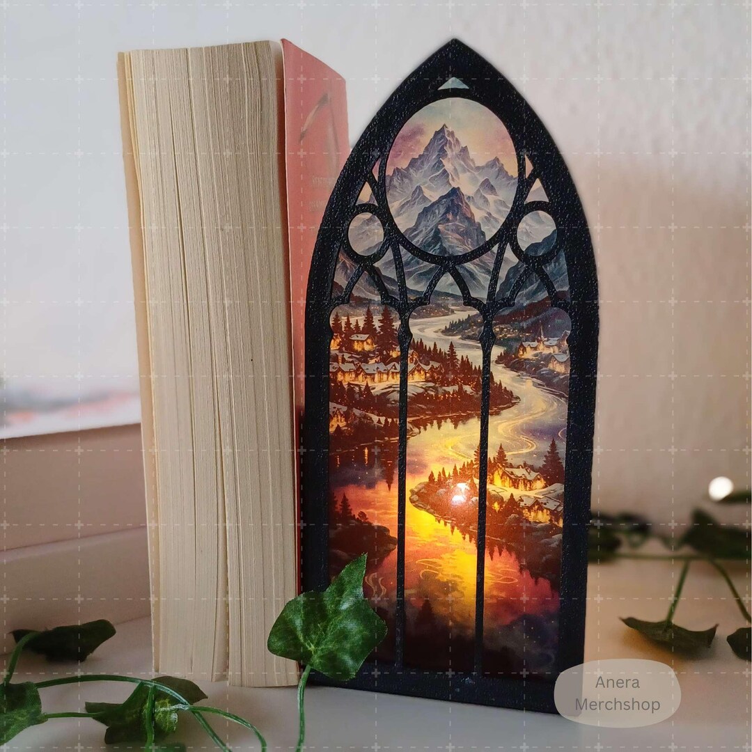 Luminous Booknook Fantasy, Book Corner Decoration for the Bookshelf 3D ...