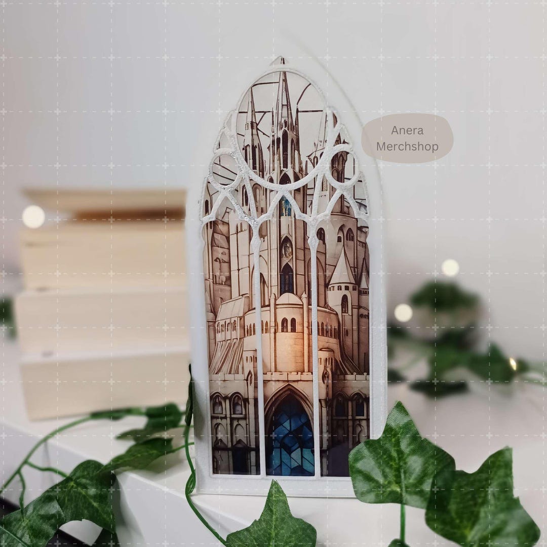 Luminous Booknook Fantasy, Book Corner Decoration for the Bookshelf 3D ...