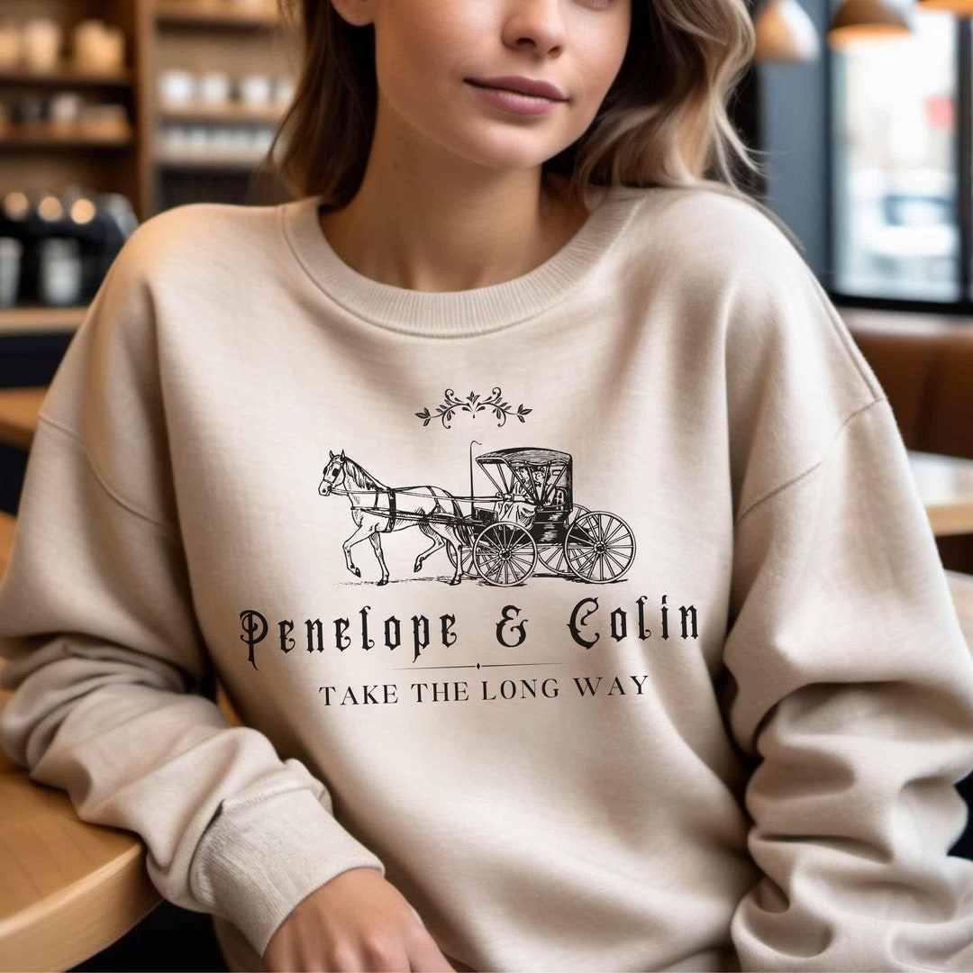 Penelope & Colin Shirt, Carriage Scene Shirt, Literature Shirt, Society ...