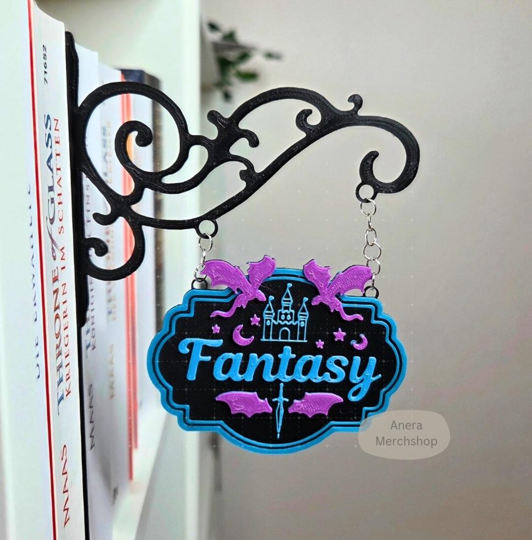 Personalized Fantasy Genre Tavern Sign for Sorting Books, Book Corner ...