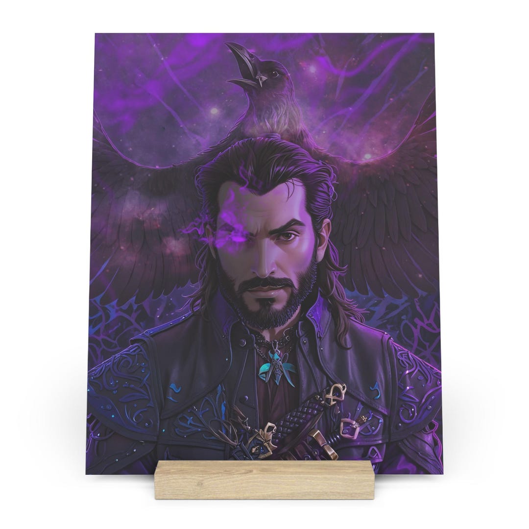 Crows of Antiva Poster, Lucanis Art, Thedas, Alistair, Gift for ...