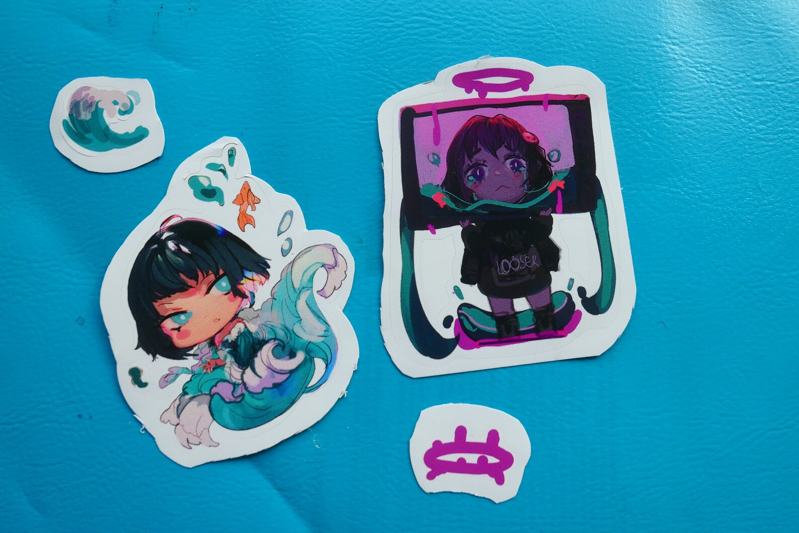 Different VINYL Sticker Sets 2-3 Stickers in Each | Etsy