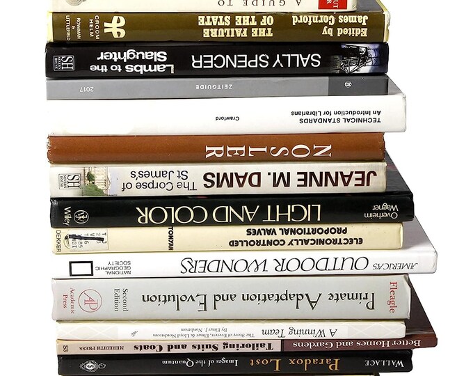 Books for Decoration Glossy Modern Book Set Neutral Tones 12 Long - Etsy