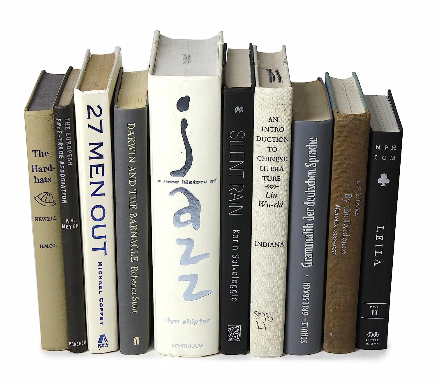 Books for Decoration - Modern Neutral Book Set 12" Long Home or Office ...