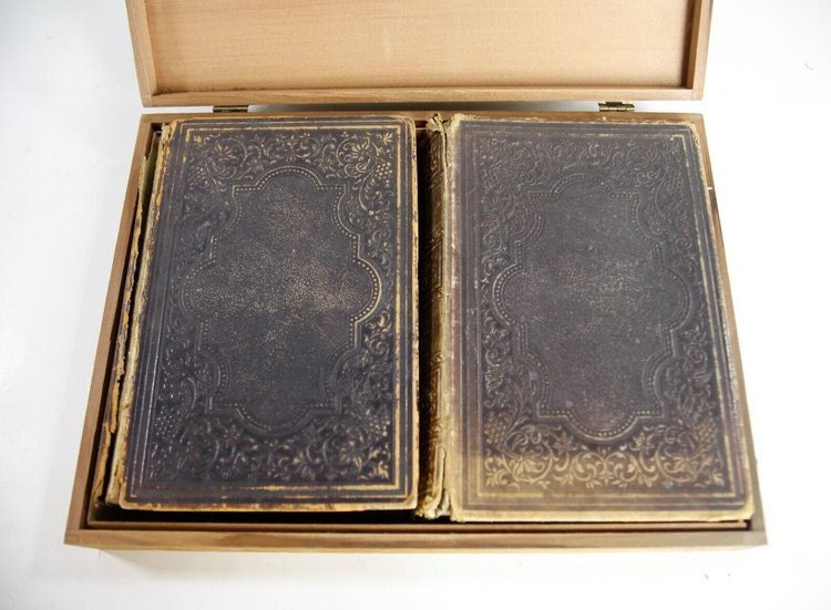 The History of the Civil War in America ( 2 Volume Wooden Box Set) - Etsy