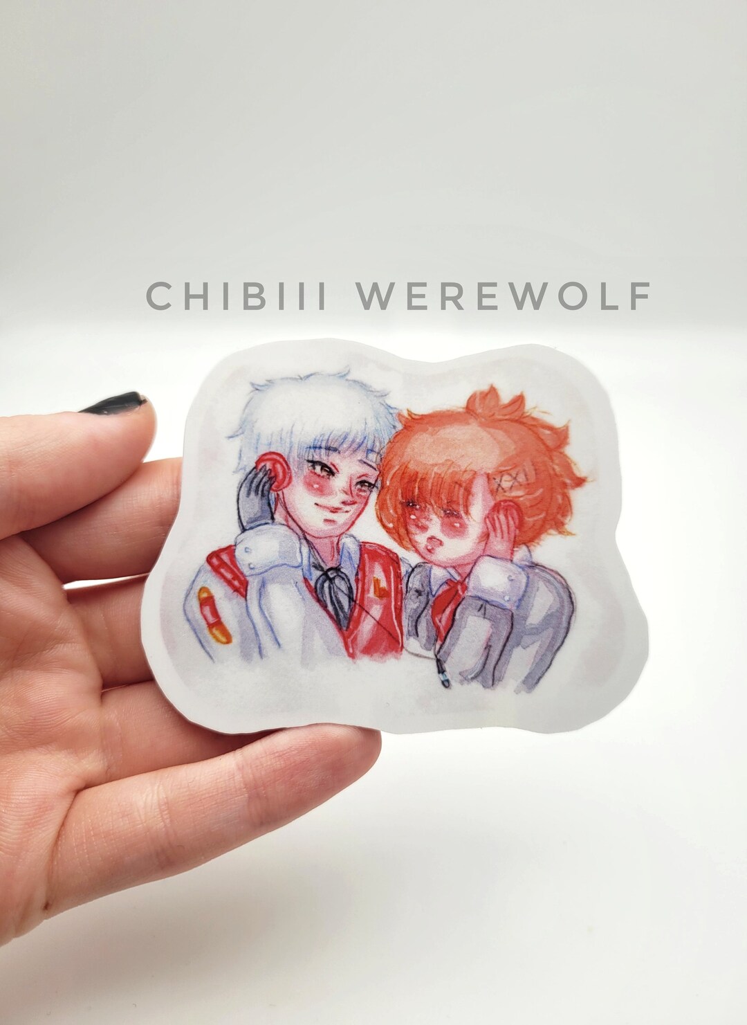 P3P Kotone Shiomi and Akihiko Sanada Vinyl Sticker - Etsy