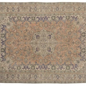 Decorative Vintage Rug, 8.95 X 12.33 Ft , 273 X 376 Cm , Vintage Rug ...