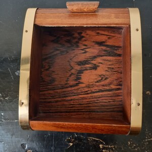 Rare Art Deco Bauhaus Roll Top Box, Carl Auböck Vienna Austria Style ...