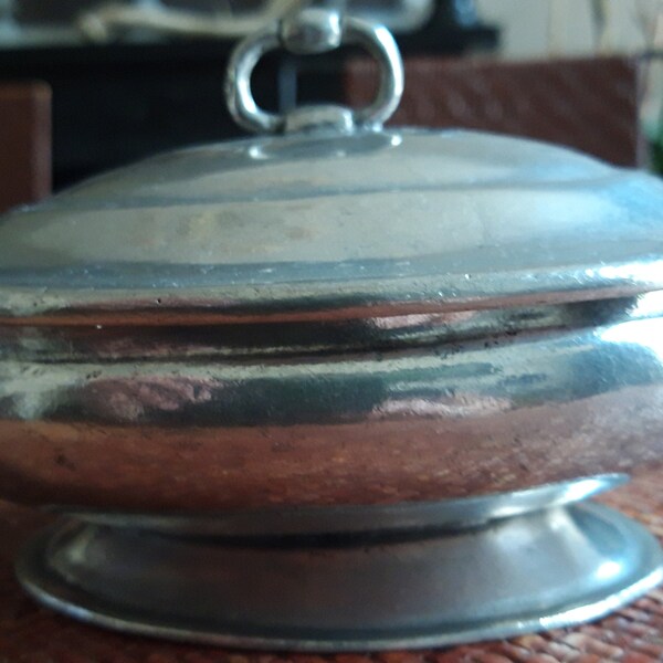 Pewter Dish - Etsy