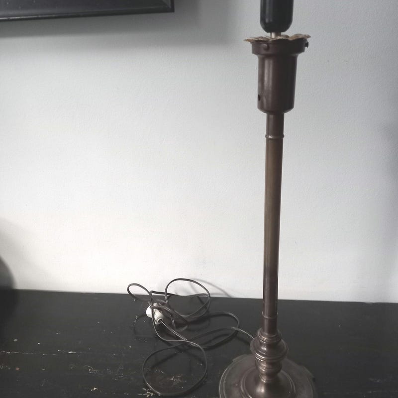 Antique Lamp Base - Etsy