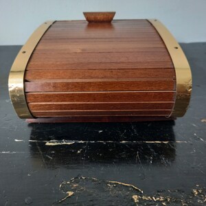 Rare Art Deco Bauhaus Roll Top Box, Carl Auböck Vienna Austria Style ...